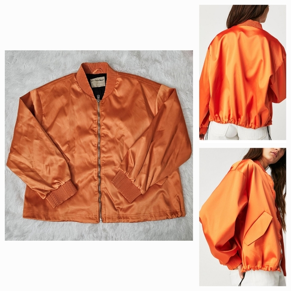 Free People | Jackets & Coats | Free People Echo Bomber Jacket Sundried ...